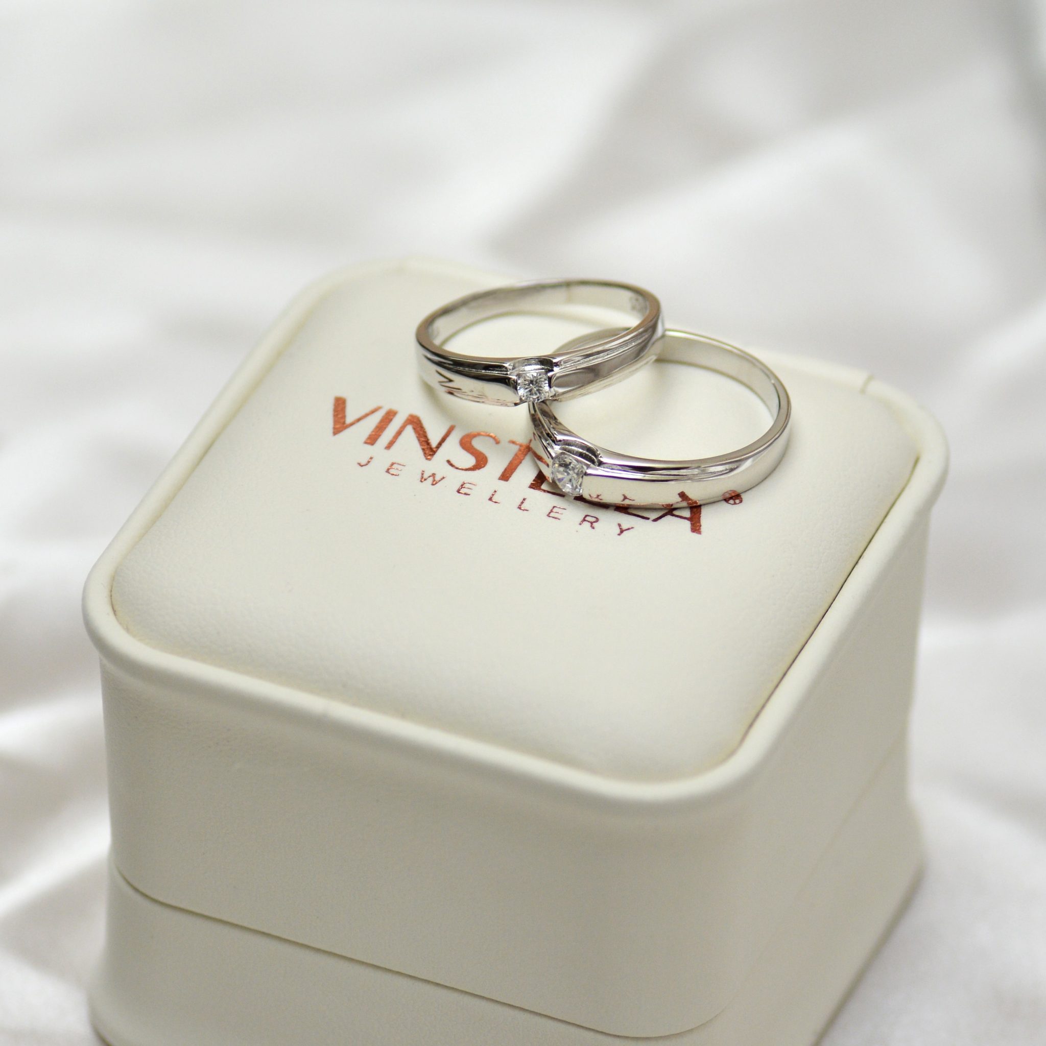 Simplicity Charisma Couple Ring - Vinstella Jewellery