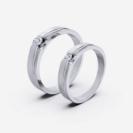 Simplicity Charisma Couple Ring - Vinstella Jewellery